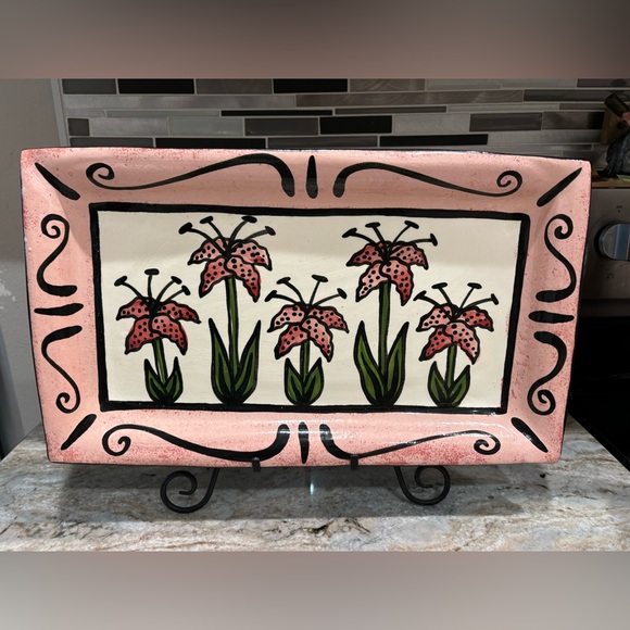 Dining | Artist Created Hand Painted Platter | Poshmark
